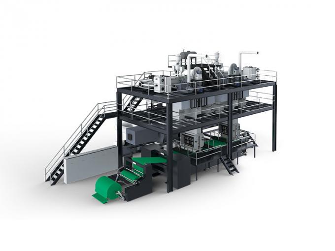 China Best Sale Double Beam Ss PP Non-Woven Production Line Making Machine PP Machine Medical Manufacturing Machines to Produce Cloth PE Coated Fabric