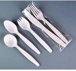2022 China New Arrivals Compostable Cutlery Eco Friendly Cheap Paper Spoon Fork Knife Straw Paper Cutlery making machine